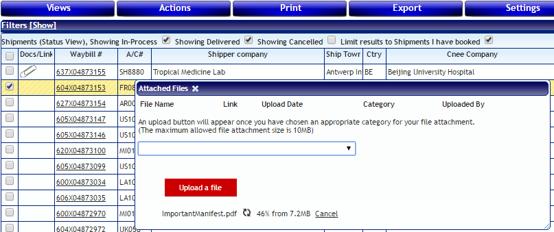 Attach Files